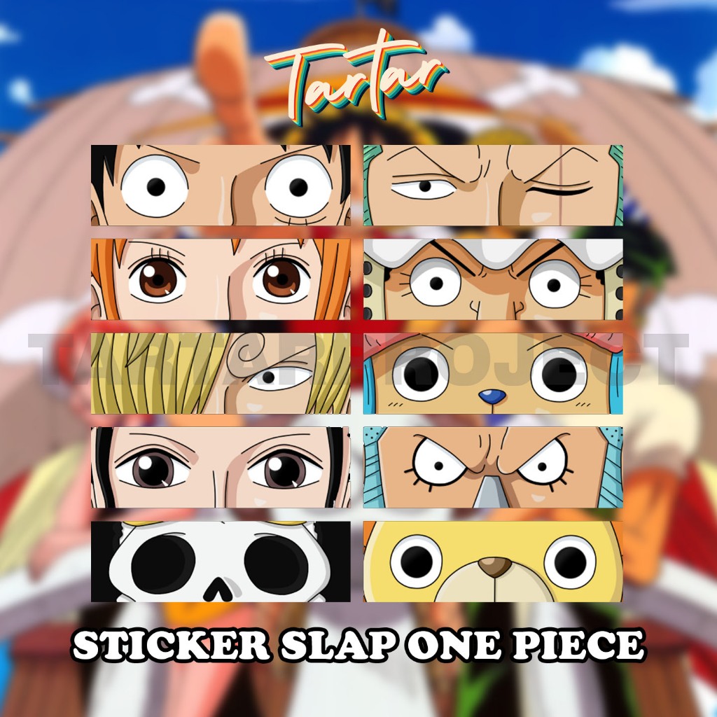 Jual STICKER STIKER SLAP ONEPIECE EDITION | Shopee Indonesia