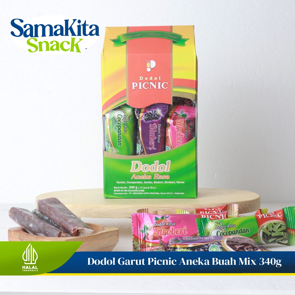 Jual Dodol Garut Asli Berkualitas Original Makanan Khas Garut - PICNIC ...