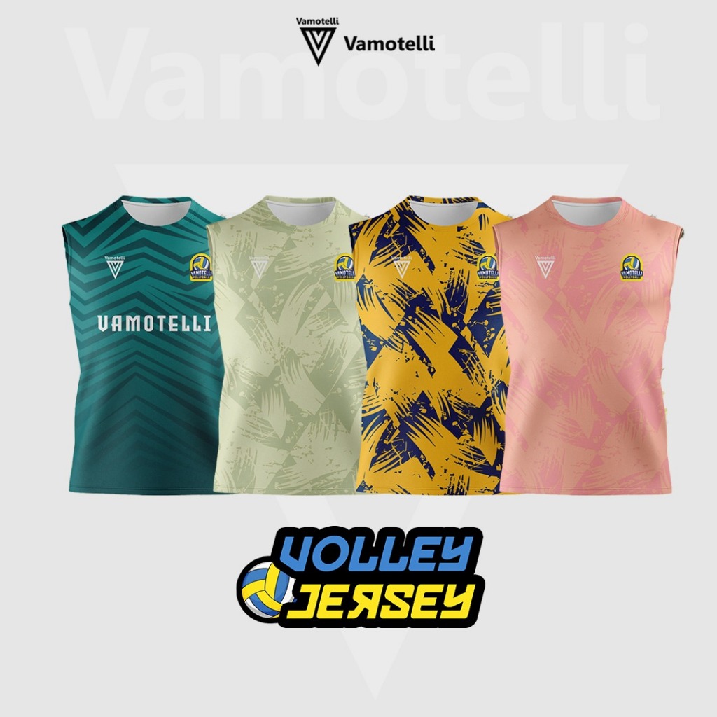 Jual Baju Volly Dewasa Kaos Volly Jersey Vollyball Print By VamotellI ...