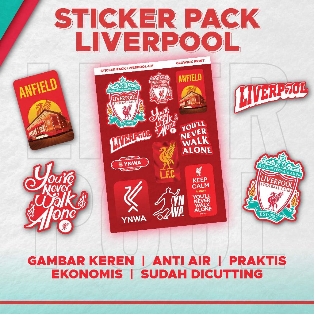 Jual Sticker Pack Liverpool, Sticker Mobil Motor, Sticker Hiasan ...