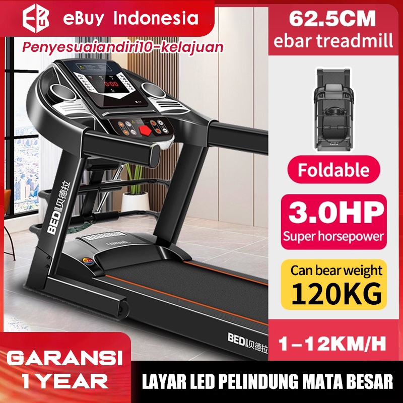 Jual eBuy Treadmill Elektrik Treadmill Listrik Treadmill Multifungsi ...