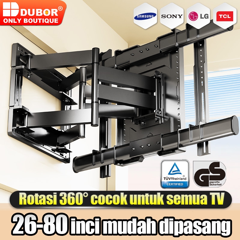 Jual 100 kali lebih baik dari bahan lainnya Bracket TV gantungan TV ...