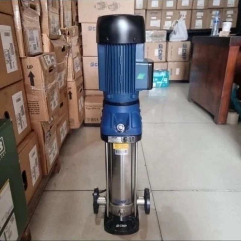 Jual Pompa Booster Air Vertical Multistage CNP CDMF 3-15 1,5KW 2HP - 3PHASE | Shopee Indonesia