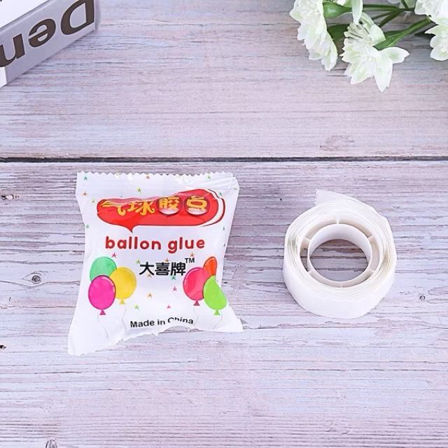 Jual Lem balon perekat tempelan/ baloon glue dots | Shopee Indonesia