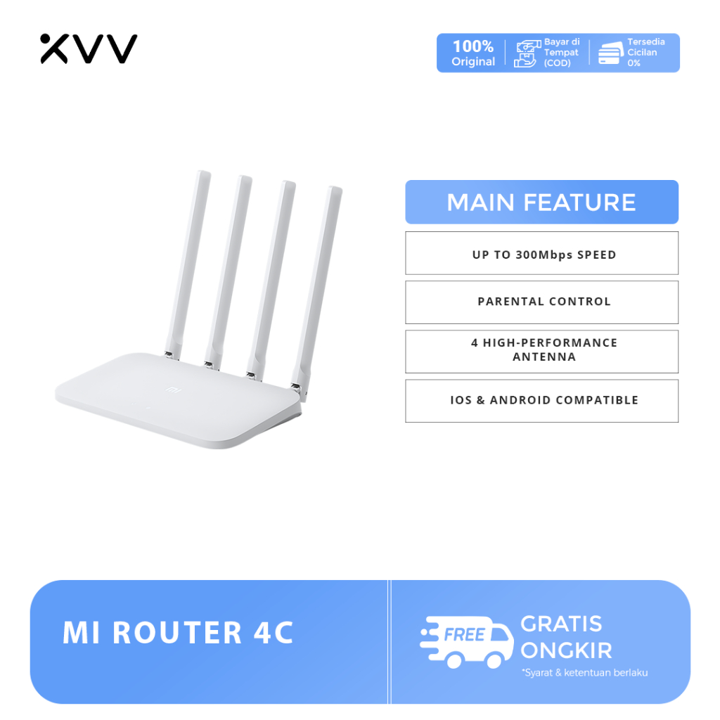 Jual Xiaomi Mi WiFi 4C 300Mbps Repeater Smart Router Wireless Extender | Shopee Indonesia