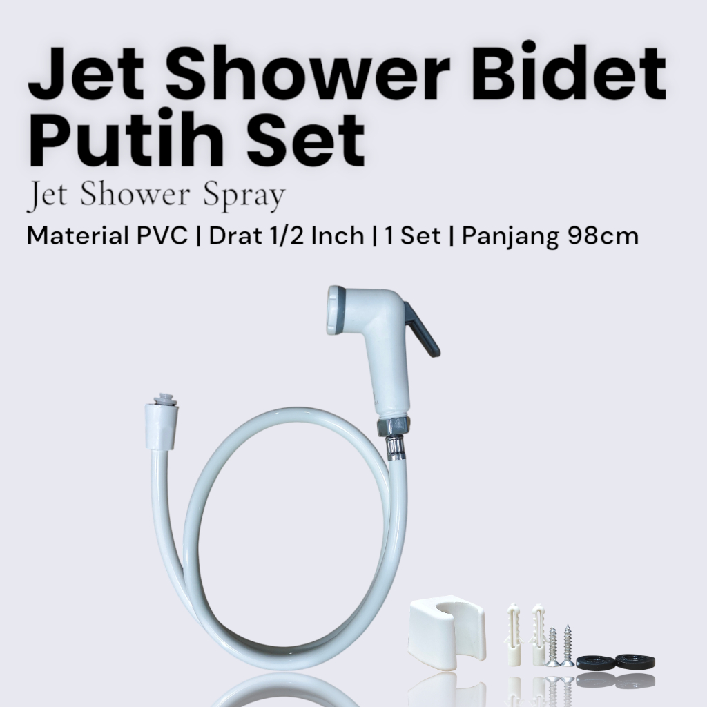 Jual 1 Set Shower Cebok Jet Closet Kamar Mandi | Shopee Indonesia