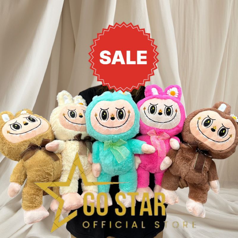 Jual Ready Boneka Viral Labubu Extra Jumbo Besar Premium Plush Toys ...