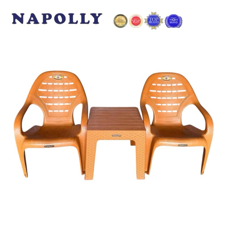 Jual 1 Set 2 Kursi BIG N933P + MAPAN 45 - 1SET Kursi Santai Napolly 933 ...
