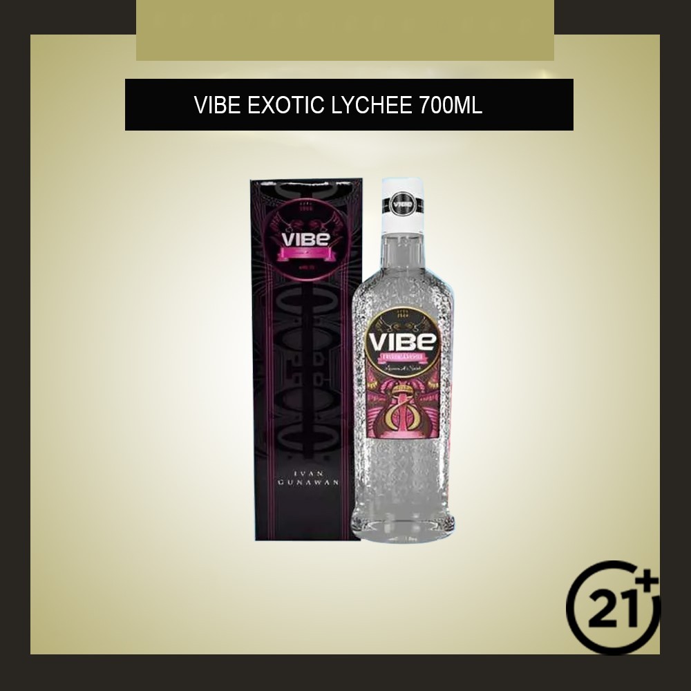 Jual Vibe Premium Exotic Lychee Leci 700ml | Shopee Indonesia
