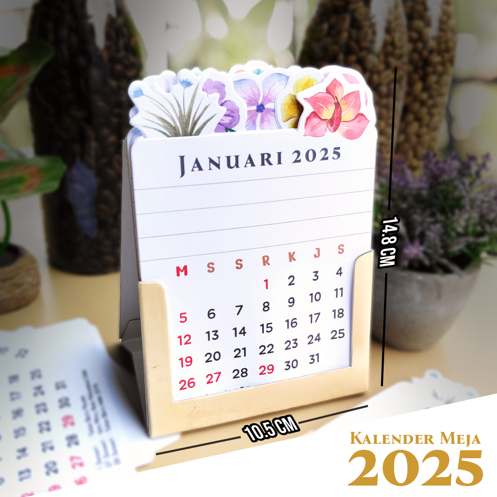 Jual Kalender Meja 2025 Mini Unik Planner Aesthetic | Shopee Indonesia