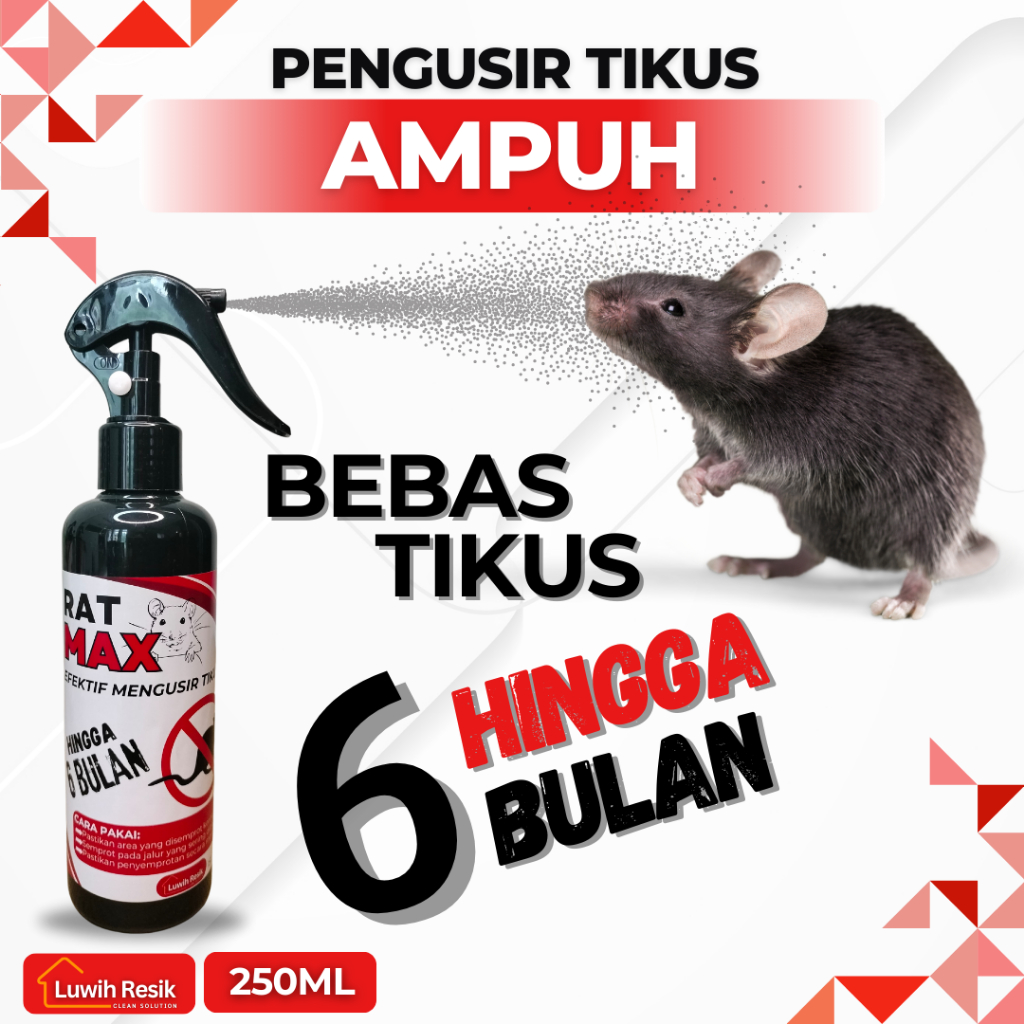 Jual ANTI TIKUS - Spray Pengusir Tikus Dari Rumah Hingga 6 Bulan ...