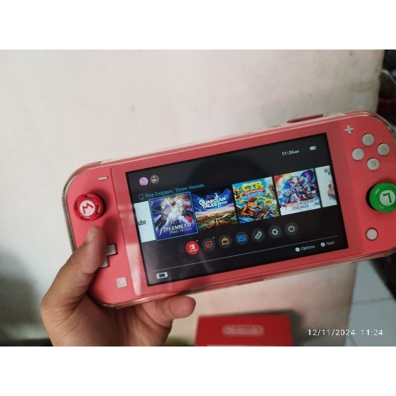 Jual Nintendo switch lite pink ofw | Shopee Indonesia