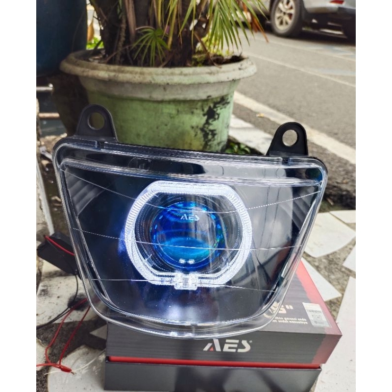 Jual LAMPU NINJA RR OLD ZX CBU COSTOM BILED AES 60 WAT SUPER TERANG ...