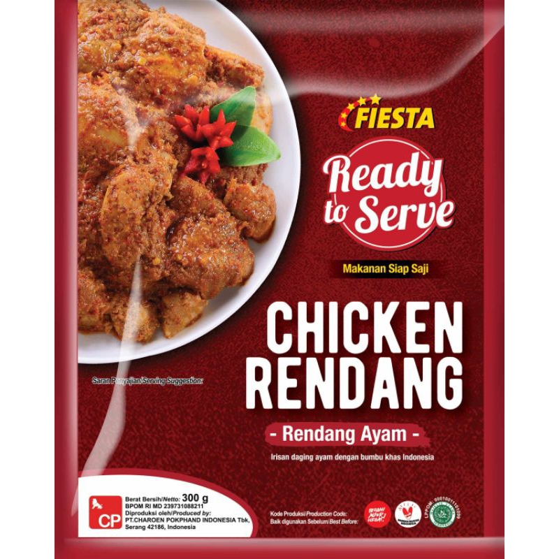 Jual fiesta ready to serve chicken rendang 300gr | Shopee Indonesia