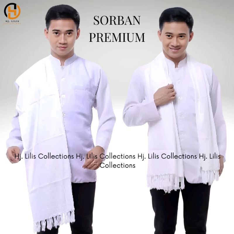 Jual SORBAN HALUS LEMBUT PREMIUM KASHMIRI AR RIDA SOLO GRADE A POLOS ...