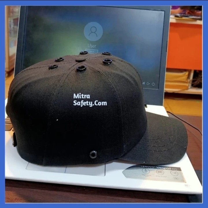 Jual Topi Safety Krisbow Hitam / Safety Cap Krisbow | Shopee Indonesia