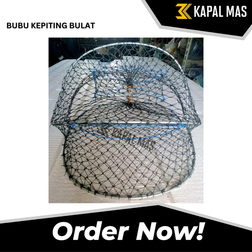 Jual BUBU RAKKANG BULAT / BUBU IKAN / PERANGKAP IKAN / ALAT NELAYAN ...