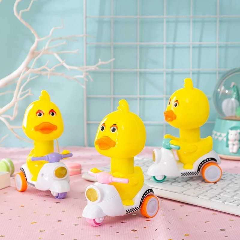 Jual Mainan anak bebek motor tekan kepala bebek bisa jalan sendiri ...