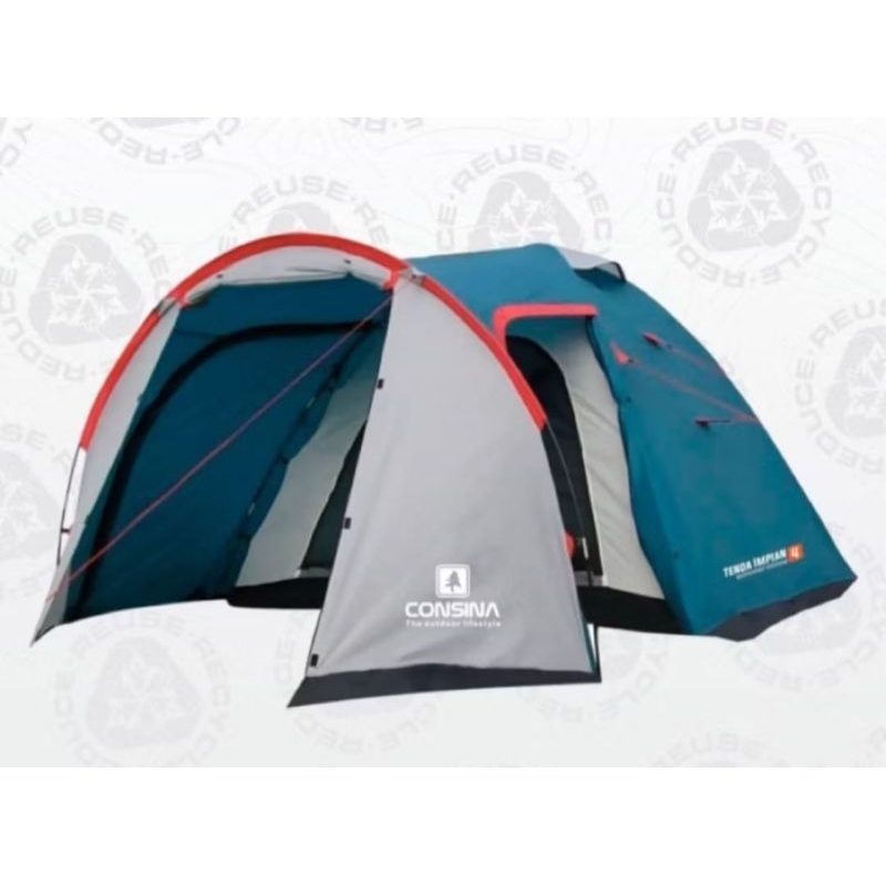 Jual Tenda Consina Impian 4 generasi 1 | Shopee Indonesia