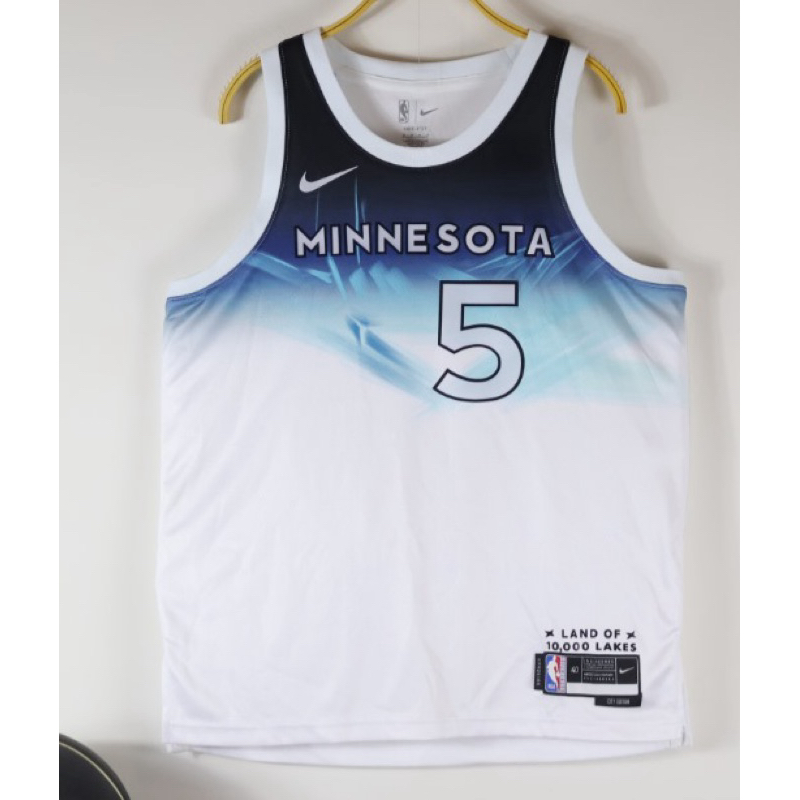Jual Jersey Swingman Heat Press Minnesota Timberwolves 2024-2025 City ...