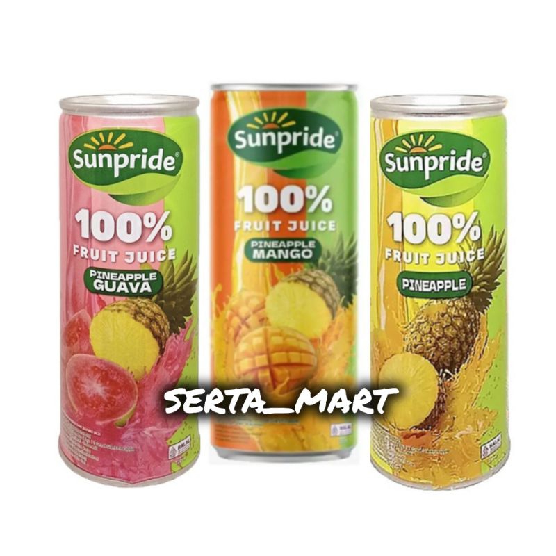 Jual Sunpride Jus Buah Kaleng 220ml - 100% Fruit Juice Jambu / Mango ...