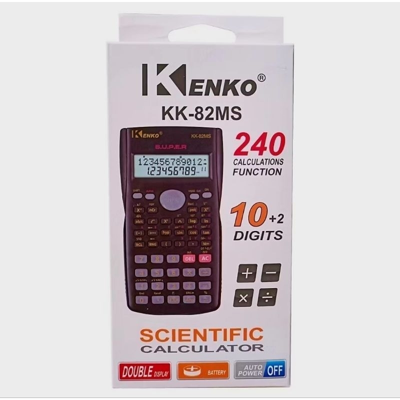 Jual Kalkulator scientific calculator scientific Kenko KK-82MS ...