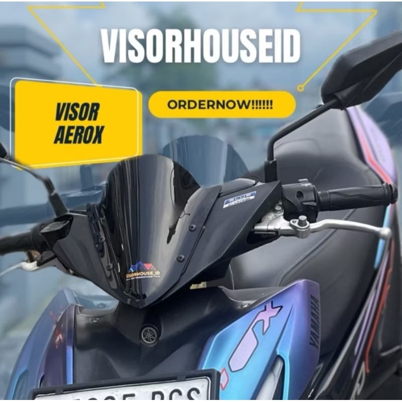 Jual Visor Aerox 155 - Windshield Aerox 155 - Visor Aerox Jenong Dan ...