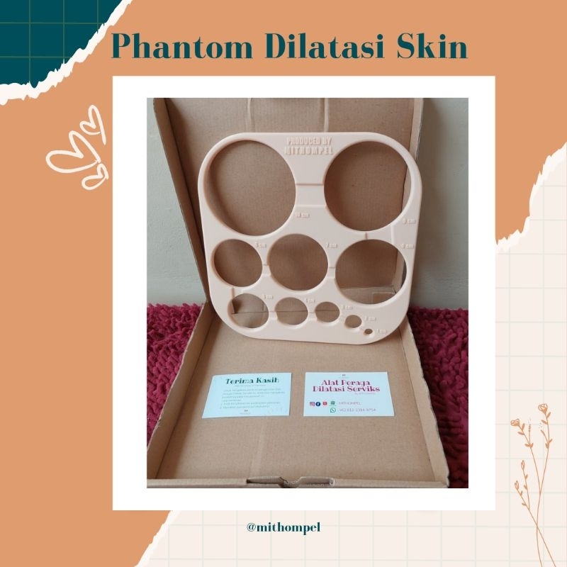 Jual Alat Peraga Dilatasi Serviks Warna Skin by Mithompel | Shopee ...