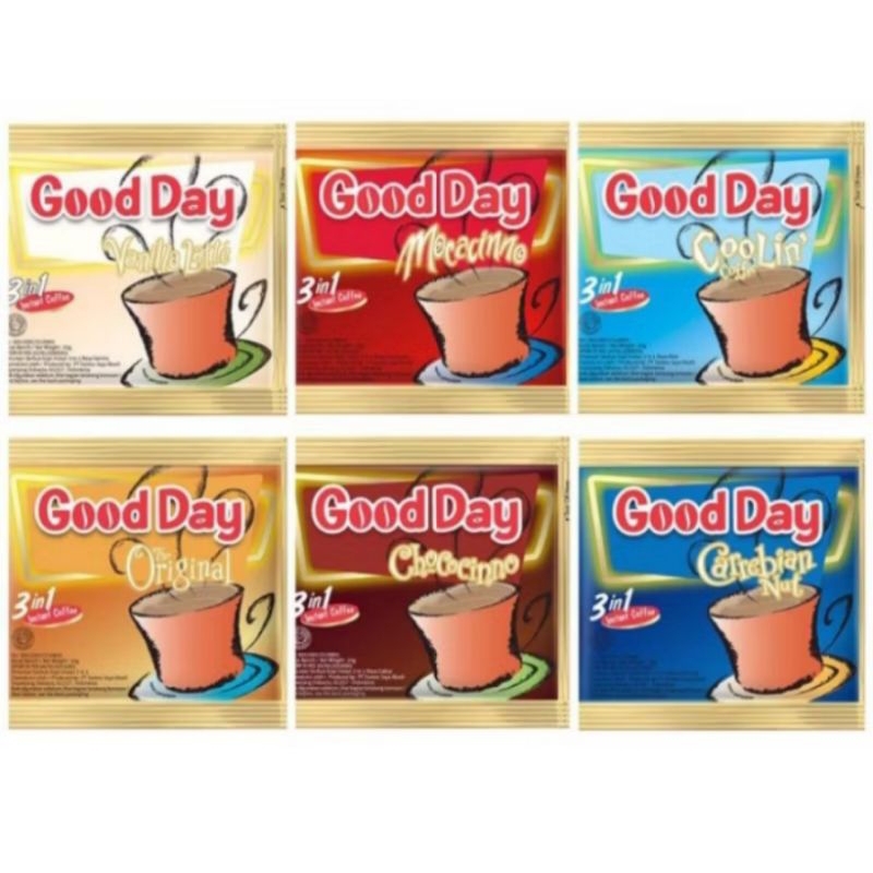 Jual GOOD Day All Varian 20 gr Bisa COD FREE ONGKIR | ALL VARIAN 8 PIES ...