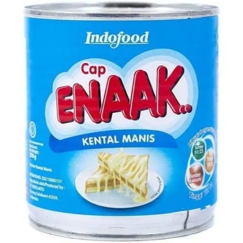 Jual ENAAK KALENG PUTIH KENTAL MANIS | Shopee Indonesia