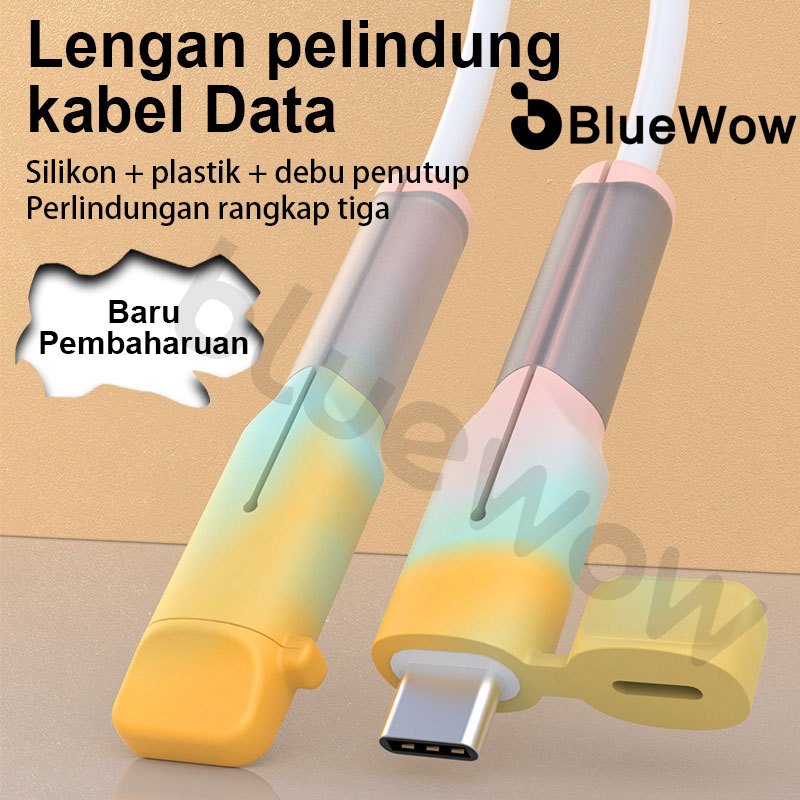 Jual BlueWow Pelindung Kabel Charger Kabel Data Kawat Kabel Data HP ...