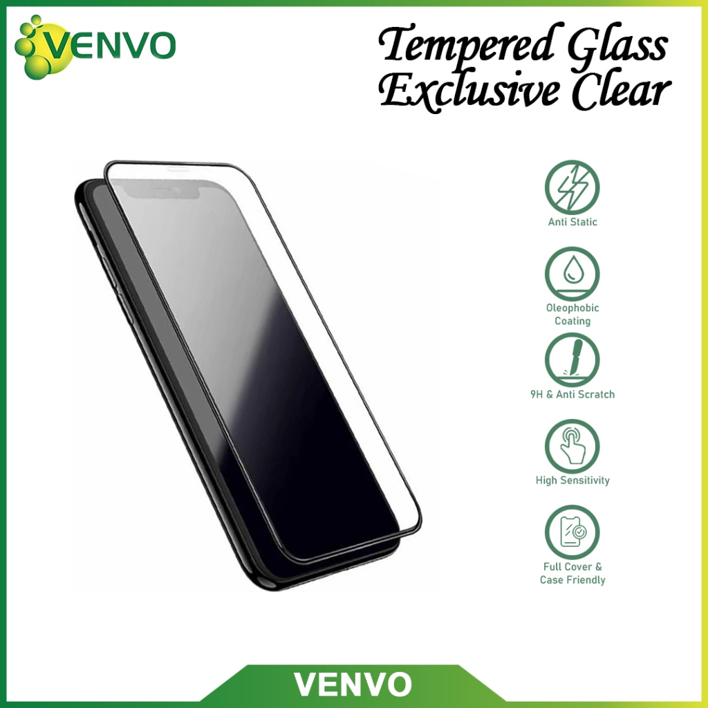 Jual VENVO - Tempered Glass Exclusive Clear Iphone X XS XS Max XR 6 6S 6 Plus 7 7 Plus 8 8 Plus ...