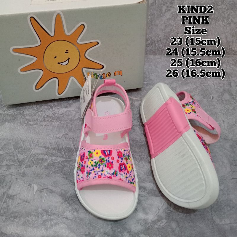 Jual SANDAL TALI ANAK PEREMPUAN ORIGINAL LITTLE M | Shopee Indonesia