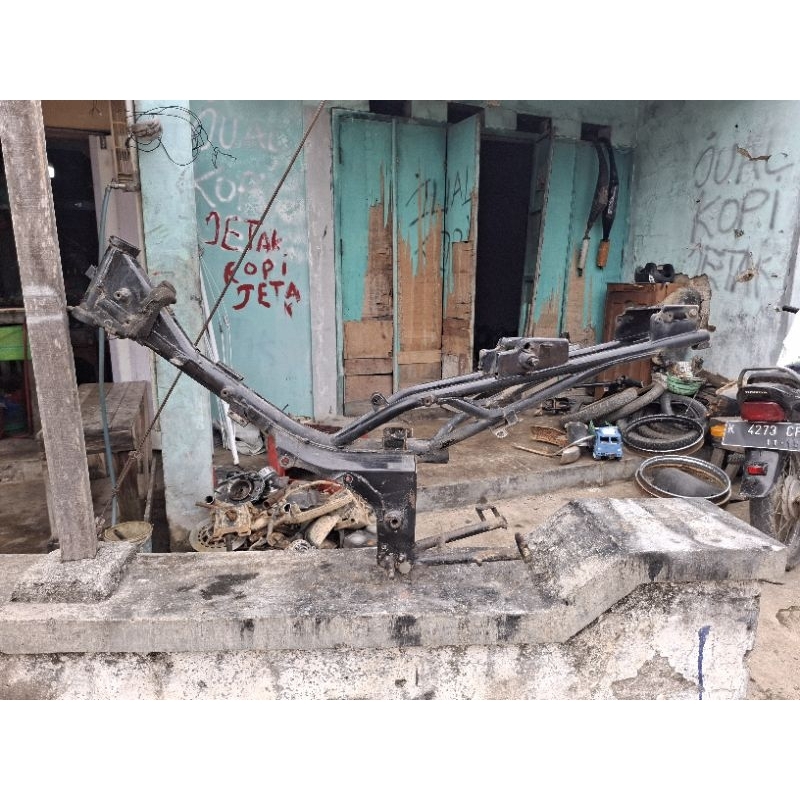 Jual rangka frame sasis kawasaki kaze r vr original | Shopee Indonesia