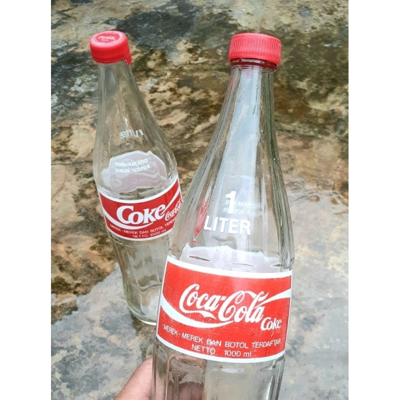 Jual Botol 1 Liter Coca Cola Jadul | Shopee Indonesia