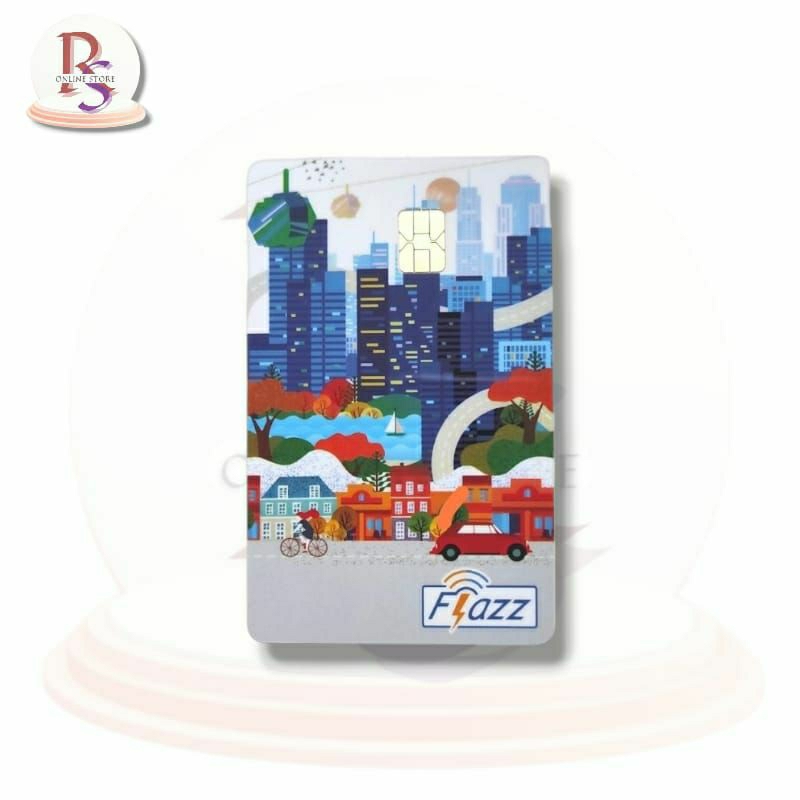 Jual KARTU FLAZZ BCA GEN 2 NFC MOTIF KOTA - PUTIH | Shopee Indonesia