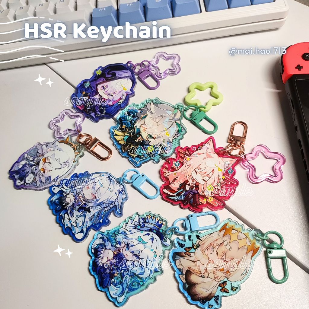 Jual Honkai Star Rail HSR Keychain and Mini Badges | Shopee Indonesia