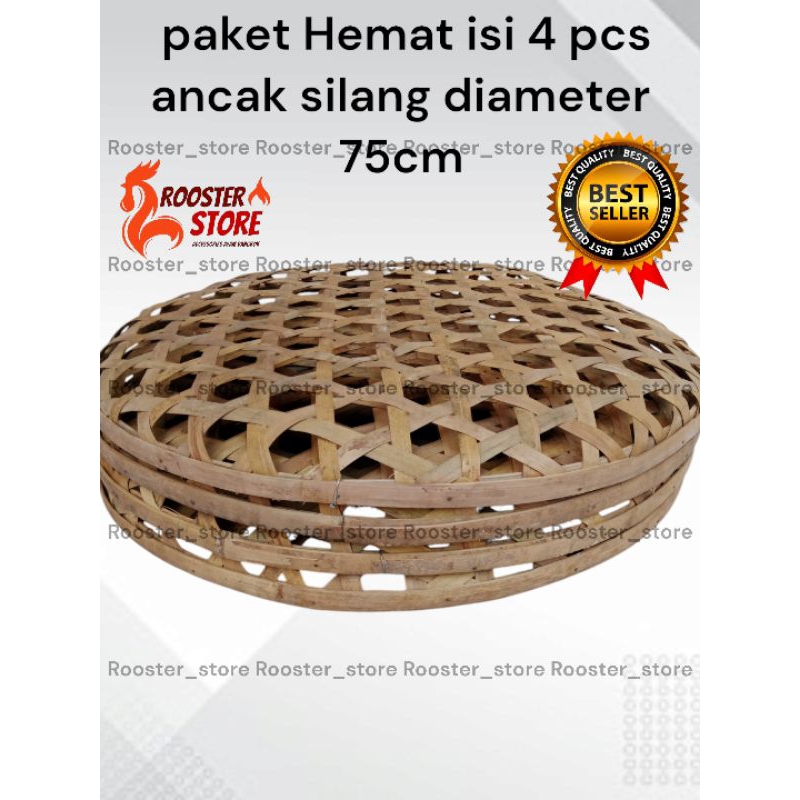 Jual PAKET COMBO ISI 4 PCS ANCAK SILANG ANCAK KURUNGAN AYAM DIAMETER ...