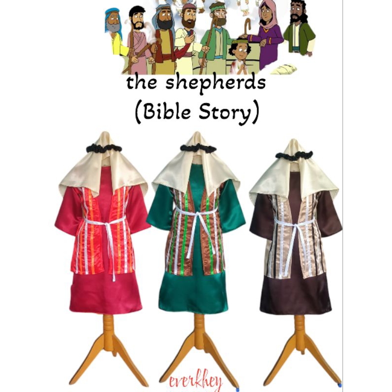 Jual Kostum Para Gembala Size Dewasa/Kostum Cerita Alkitab/Costume The ...
