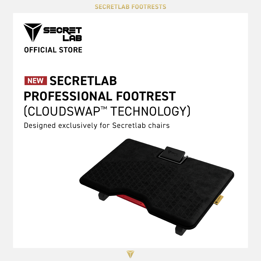 Jual Secretlab Footrest Pro with Cloudswap™ Technology | Shopee Indonesia