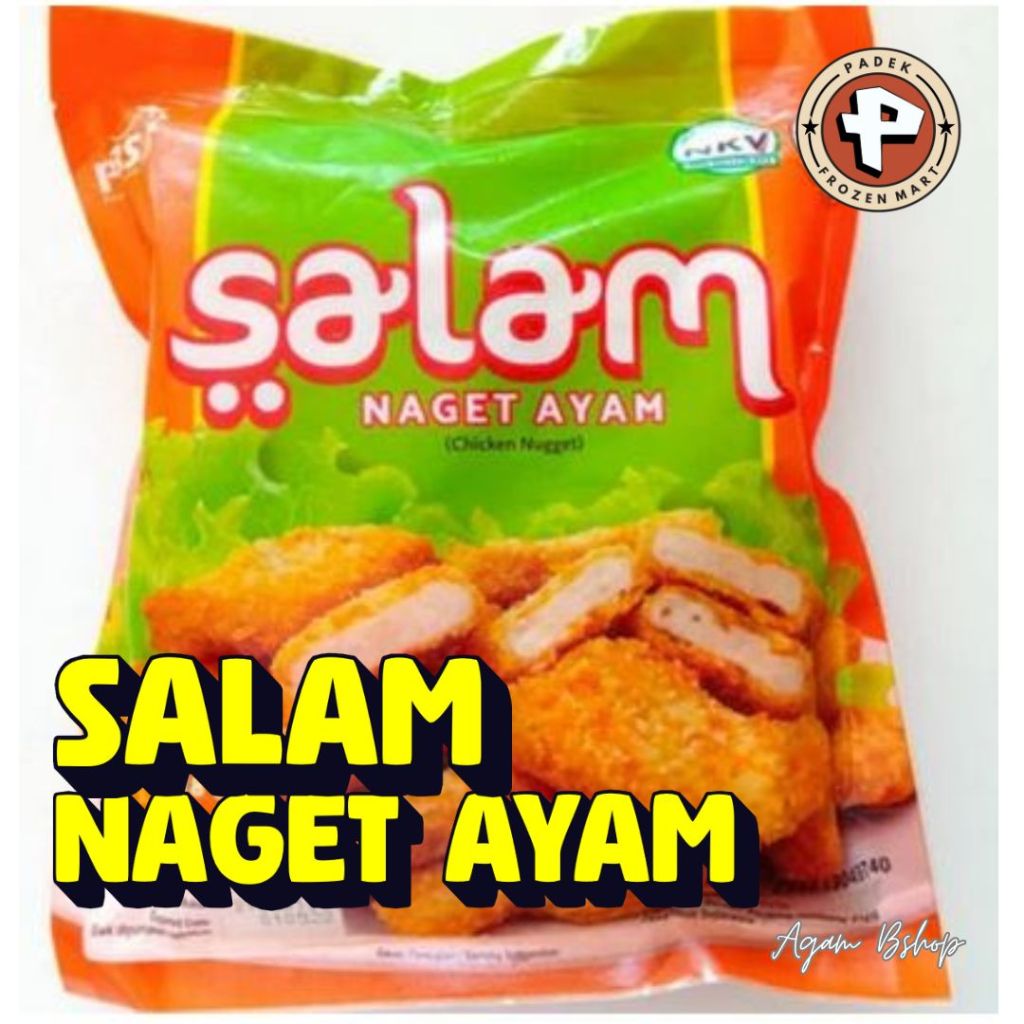 Jual Salam Naget Ayam 500 Gram / Naget Stik Ayam / Padek Frozen Mart ...