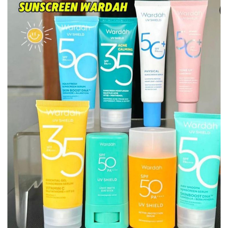 Jual SUNSCREEN WARDAH SPF 50 UV SHIELD AQUA FRESH ESSENCE SPF50 PA ...