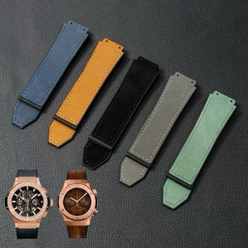 Jual Tali Strap Jam Tangan Hublot Geneve Bludru Polos Halus Strap Jam ...