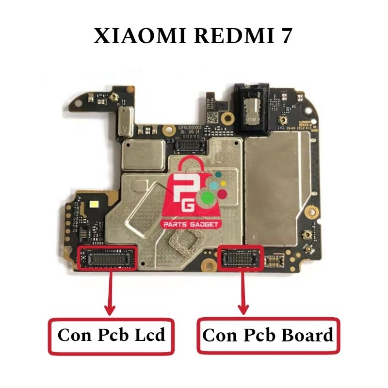 Jual Konektor Lcd Xiaomi Redmi 7 Soket Connector Penghubung Sub Board ...