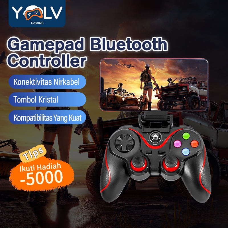 Jual YLV Gamepad Joystick Wireless 2.4GHz for PC / PS3 / PS4 / Swicth ...