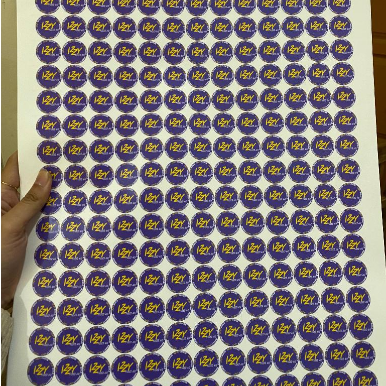 Jual Sticker Bulat AYO | Shopee Indonesia