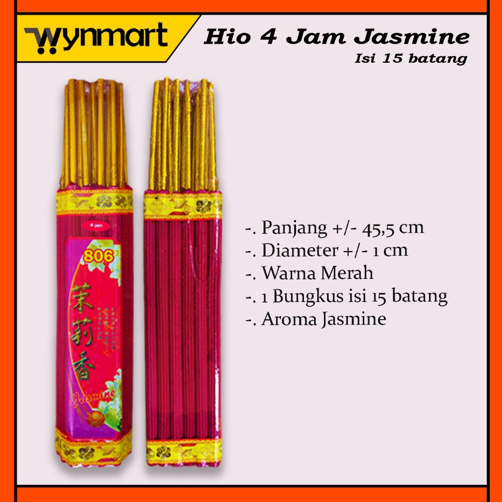 Jual Dupa / Hio Besar Jasmine isi 15 batang | Shopee Indonesia