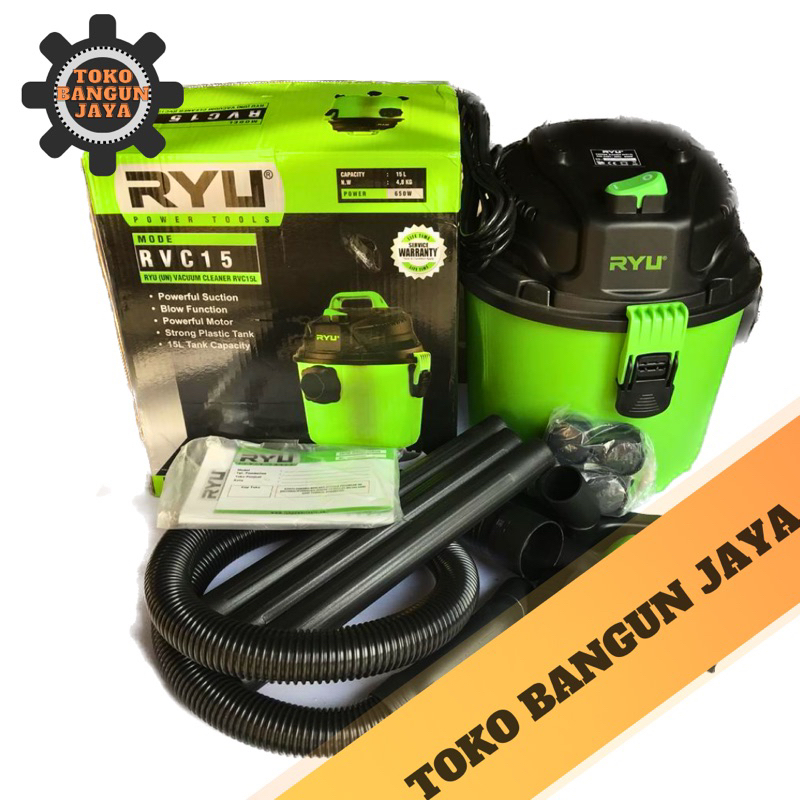 Jual RYU MESIN VACUM CLEANER MESIN SEDOT DEBU 3 IN 1 RVC150 LITER / RYU ...