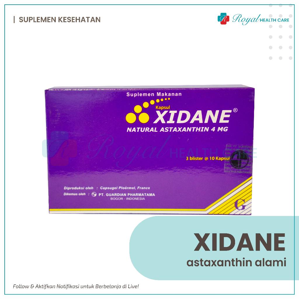 Jual XIDANE KAPSUL 4 MG KAPSUL, Memelihara Kesehatan Sebagai ...