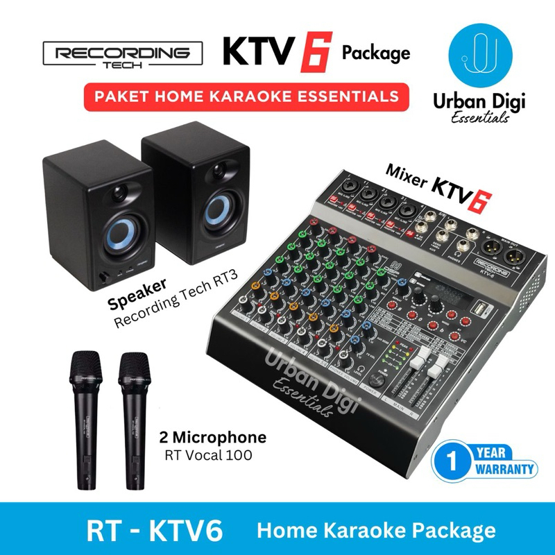 Jual Recording Tech KTV 6 - Paket Karaoke / Live Streaming / Acara ...